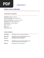 Jinsi Ya Kuandika CV - Mfano Wa CV Wasifu | PDF