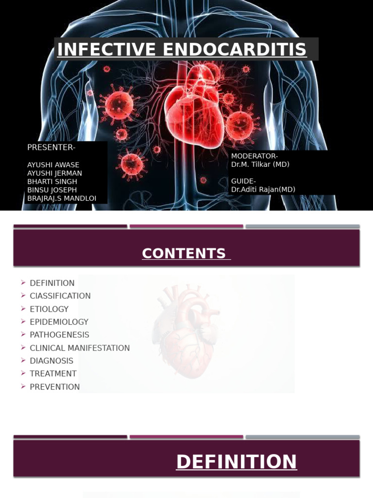 Infective Endocarditis 3 | PDF | Medical Specialties | Clinical Medicine