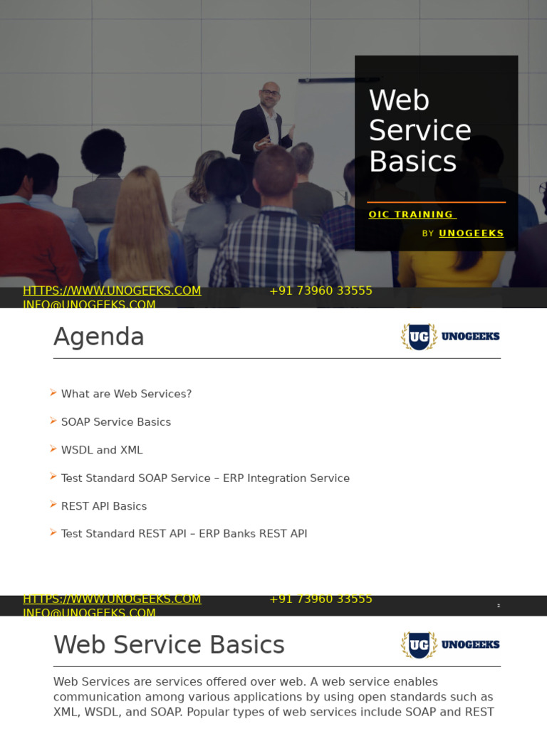3.Web Service Basics (1) | PDF | Soap | Web Service