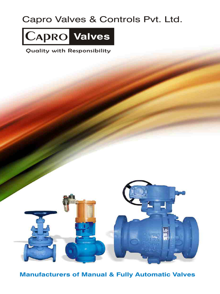 Capro Valves Catalog | PDF | Valve | Plumbing