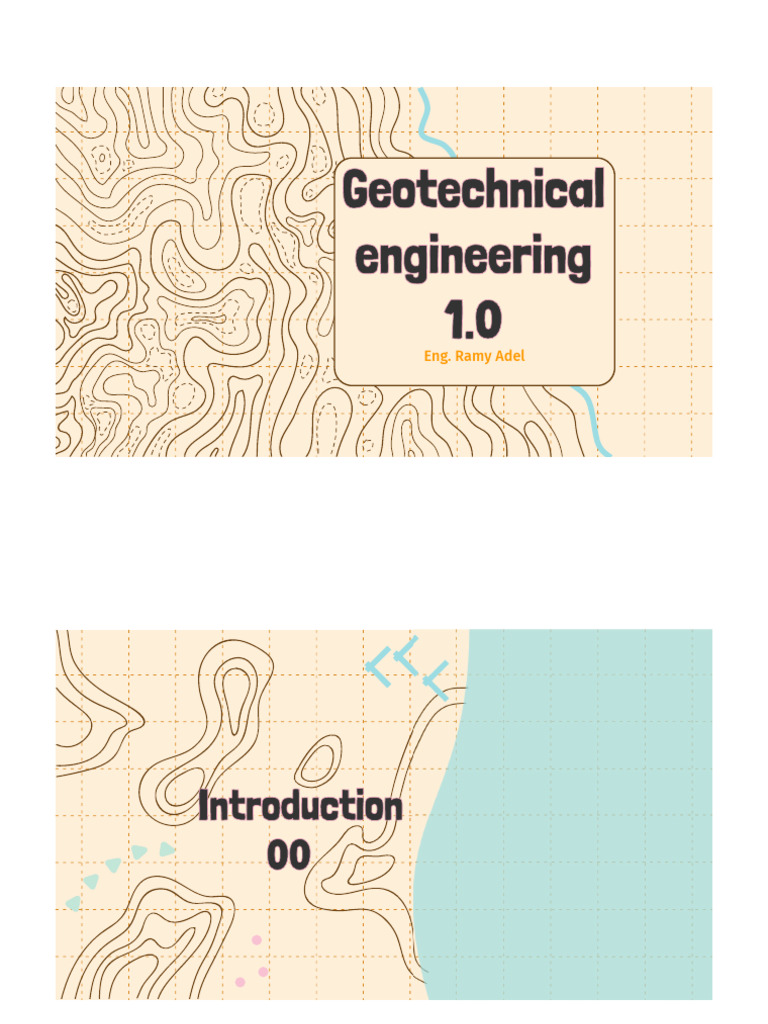 geotechnical 1.0 | PDF | Porosity | Geotechnical Engineering