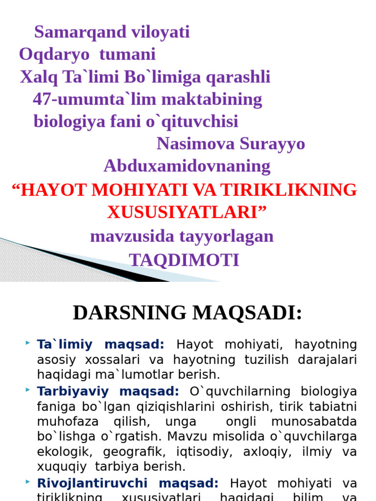Nasimova Surayyo Abduxamidovna3 | PDF
