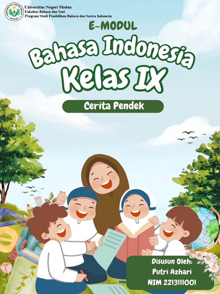 E-Modul Cerpen Dalam Bentuk PDF | PDF