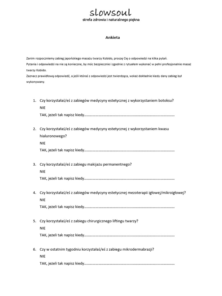 Ankieta | PDF