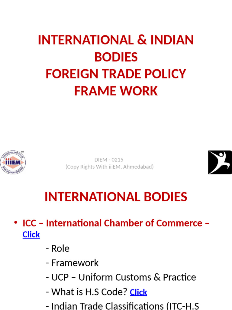 2 International Bodies | PDF