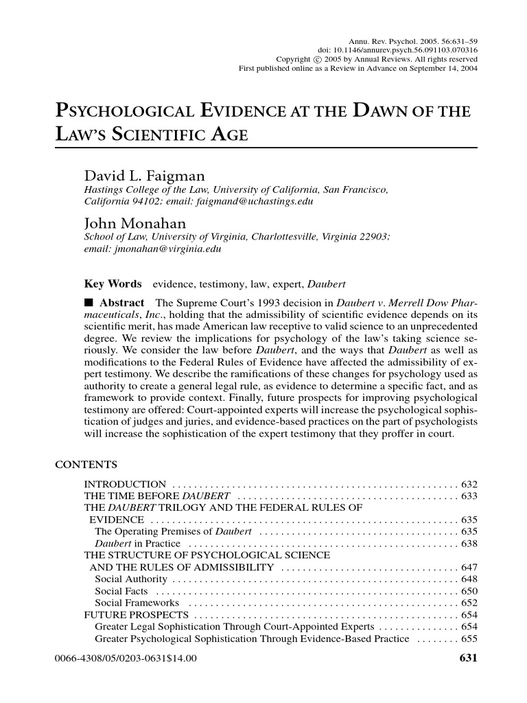 1 Chat | PDF | Daubert Standard | Daubert V. Merrell Dow Pharmaceuticals