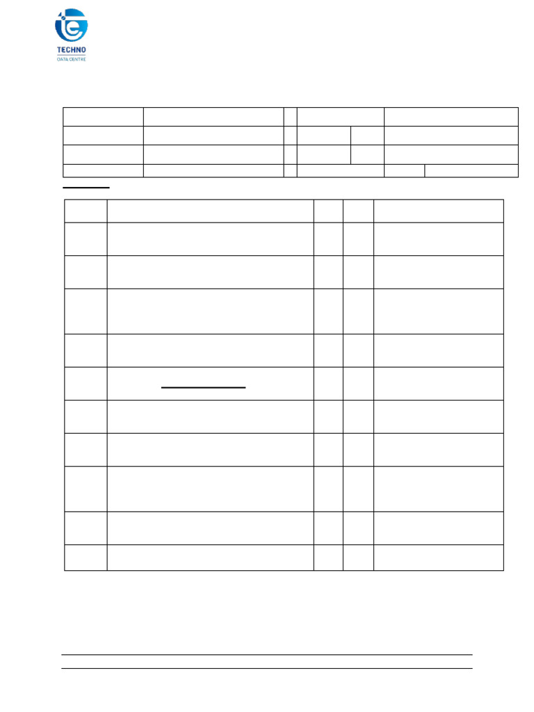 TDC Commissioning Checklist | PDF | Power Supply | High Voltage