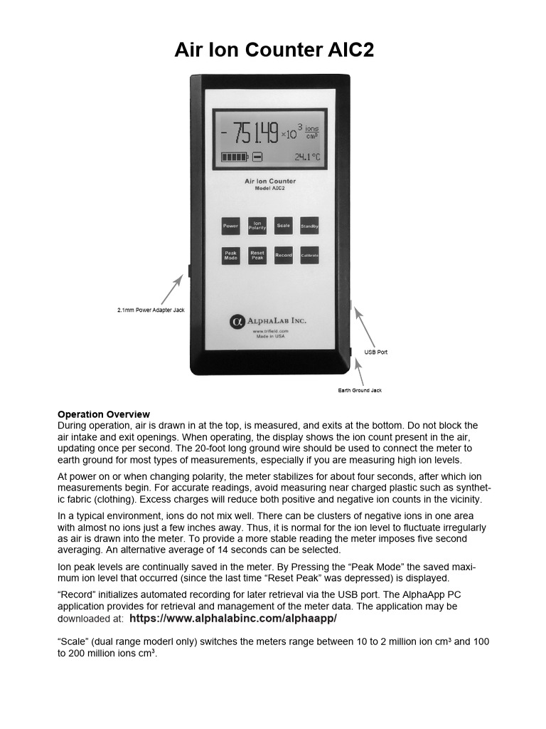 MEDIDOR IONES AIC2 | PDF | Usb | Laptop