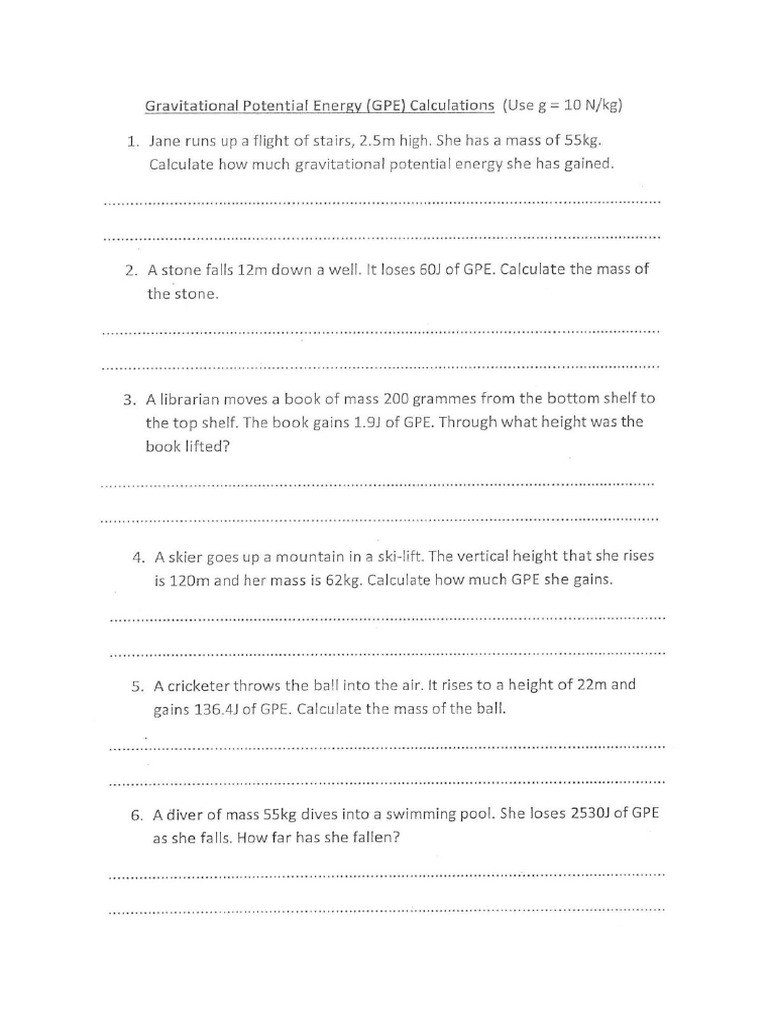 GPE calculation | PDF