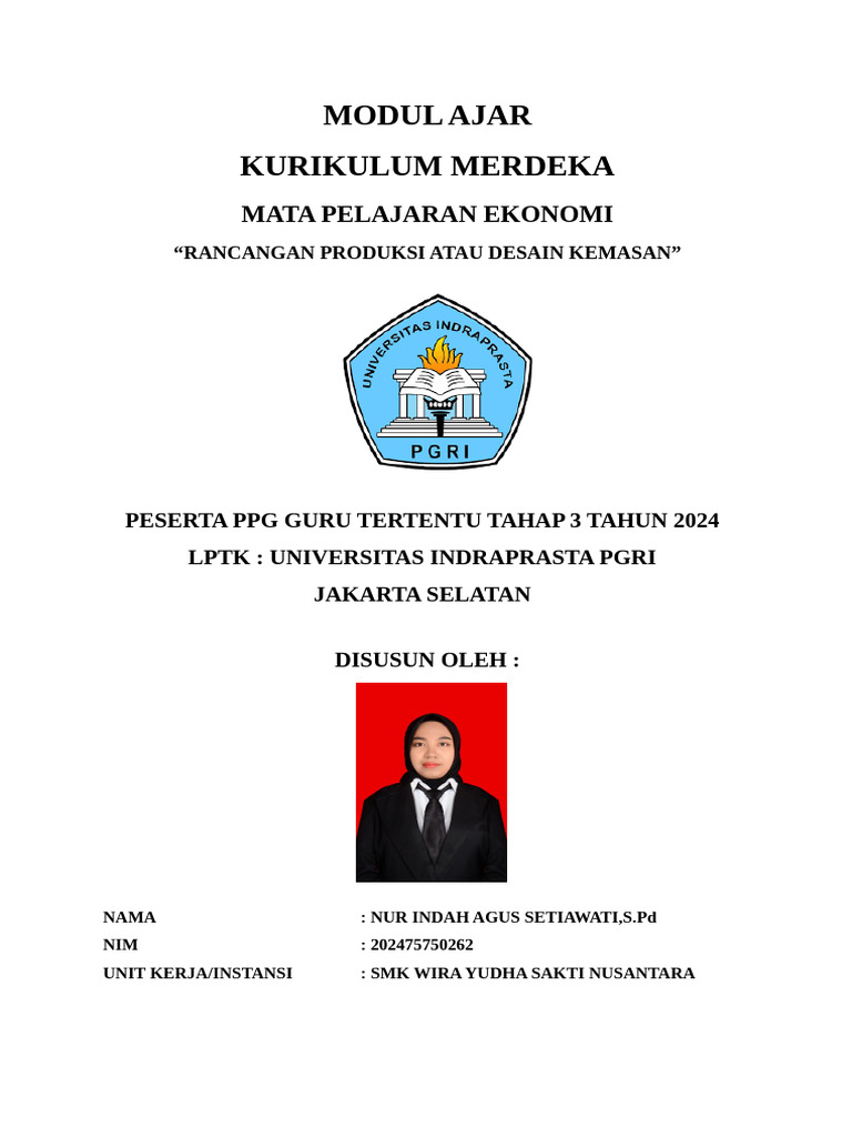 Modul Ajar Ukin | PDF