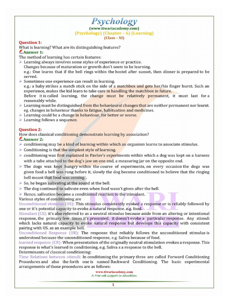 Learning Tiwari Academy | PDF
