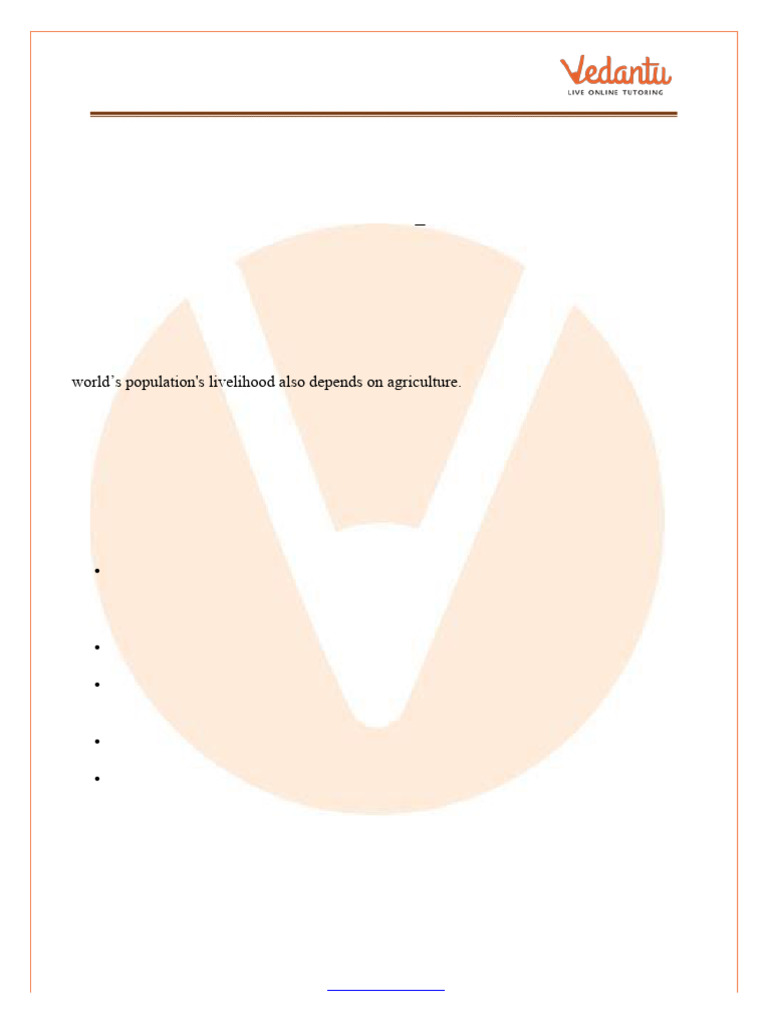 Class 8 Geography: Agriculture Notes | PDF | Agriculture | Farms