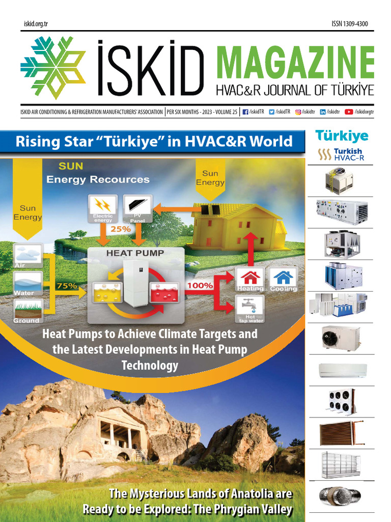 Iskid Magazin 2023 25 Sayi en Web-4 | PDF | Heat Pump | Air Conditioning
