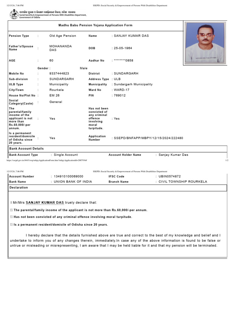 SSEPD - Social Security & Empowerment of Persons With Disabilities ...