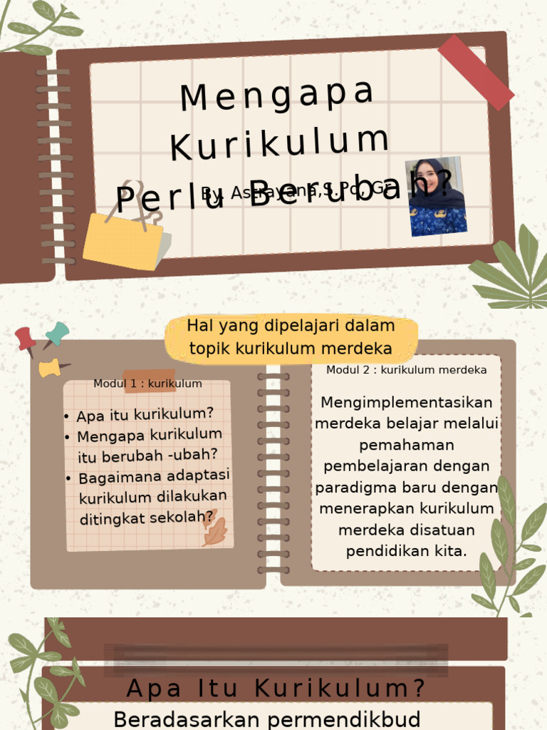 Mengapa Kurikulum Perlu Berubah | PDF