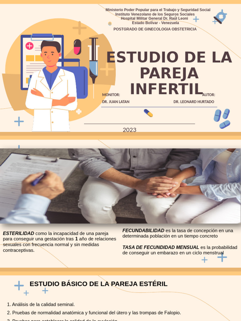 ESTUDIO DE LA PAREJA INFERTIL | PDF | Hormona luteinizante | Ovario