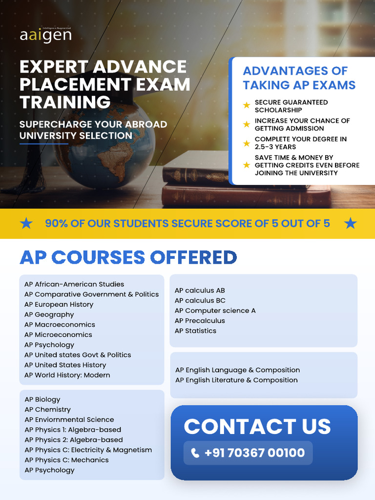 AP Courses: Boost College Admissions | PDF | Advanced Placement ...