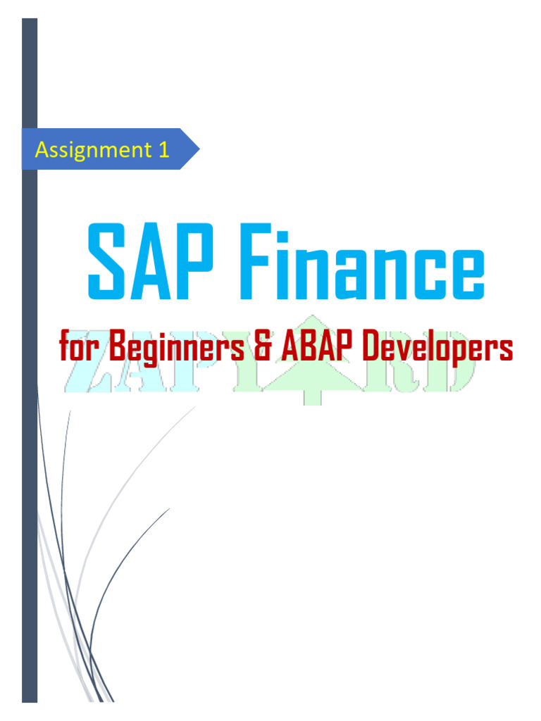 001 SAP Finance For Beginners & ABAP Developers | PDF | Software | Computer Engineering