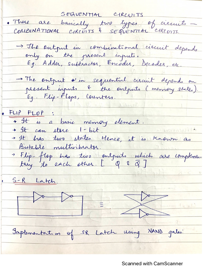 Sequential Circuits | PDF
