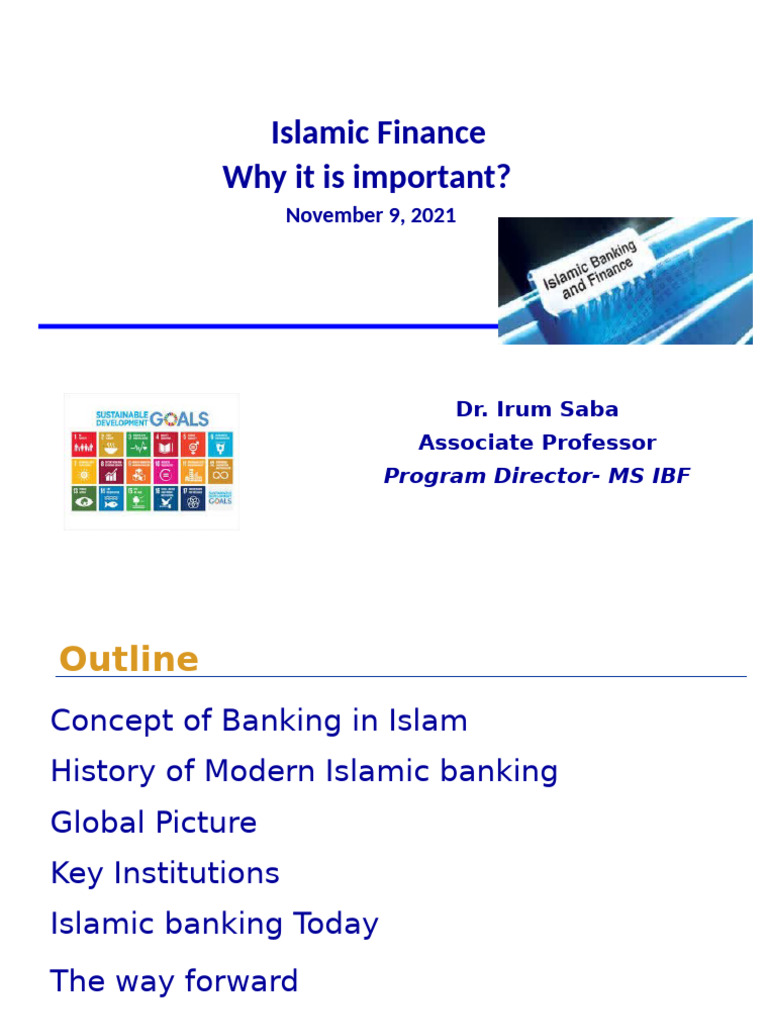 Islamic Finance Why It Is Important?: November 9, 2021 | PDF | Islamic Banking And Finance ...