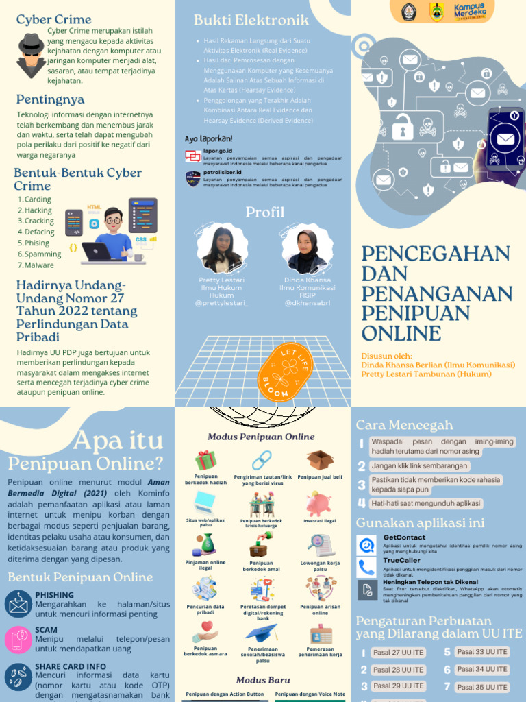 Pamflet Penipuan Online | PDF