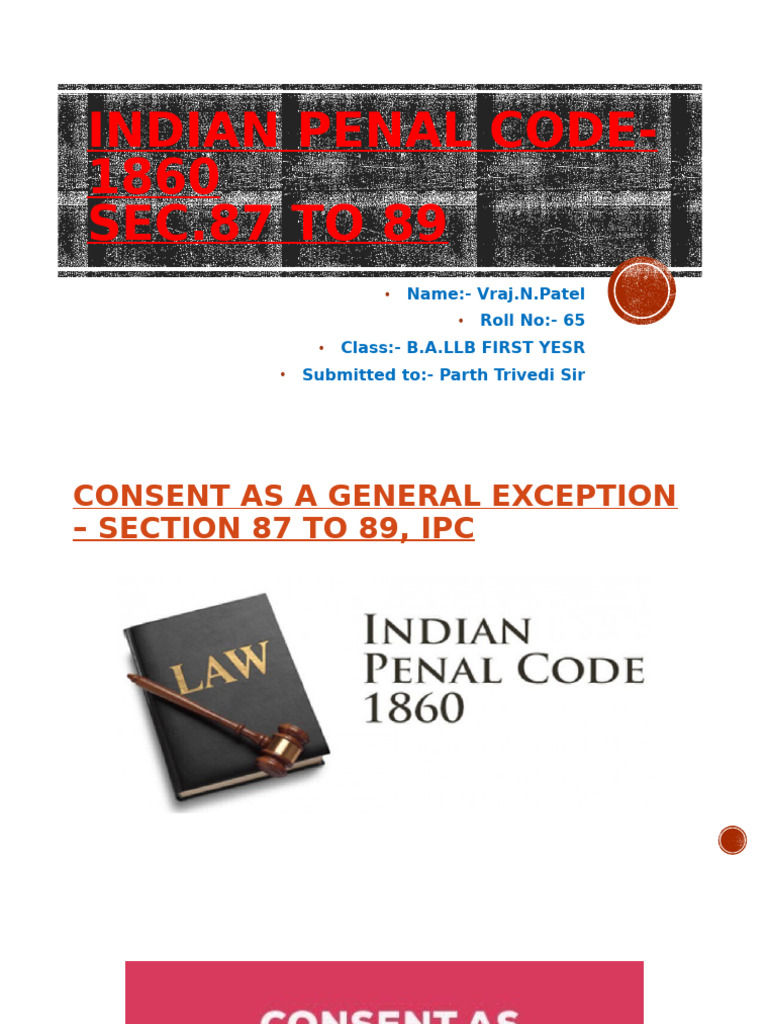 Presentation (7) | PDF | Consent | Common Law