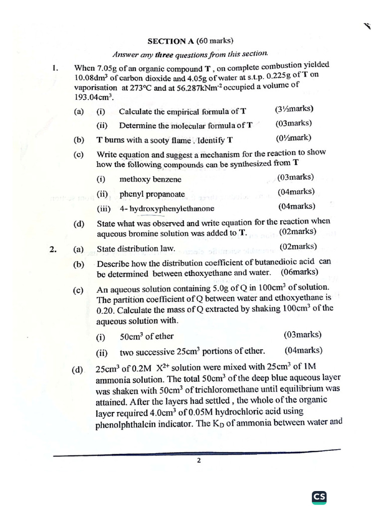 ST Mary's Kitende November Mock 8th 2024 | PDF