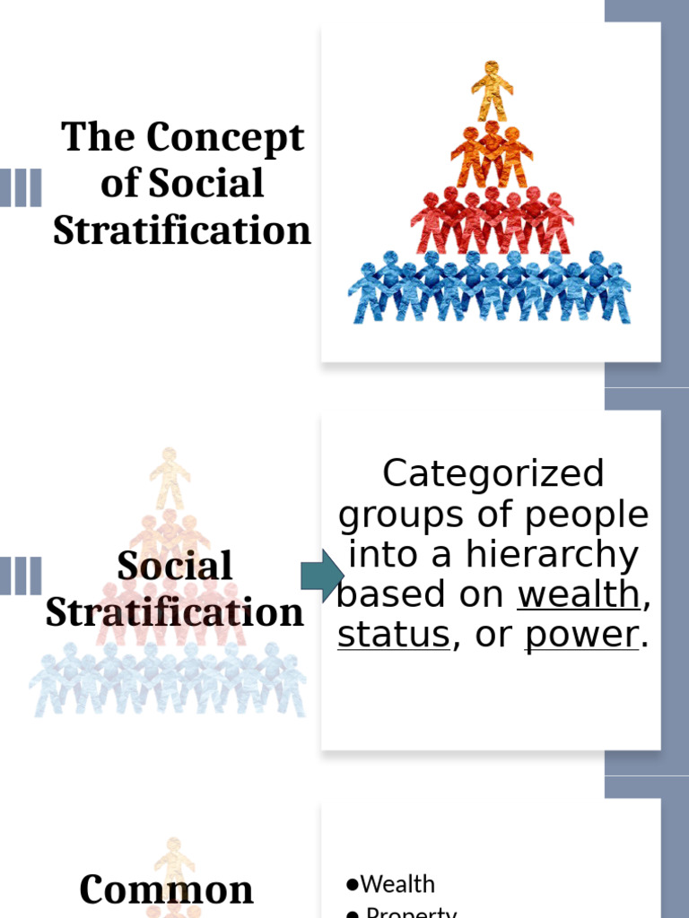 The Concept of Social Stratification | PDF | Social Stratification | Caste