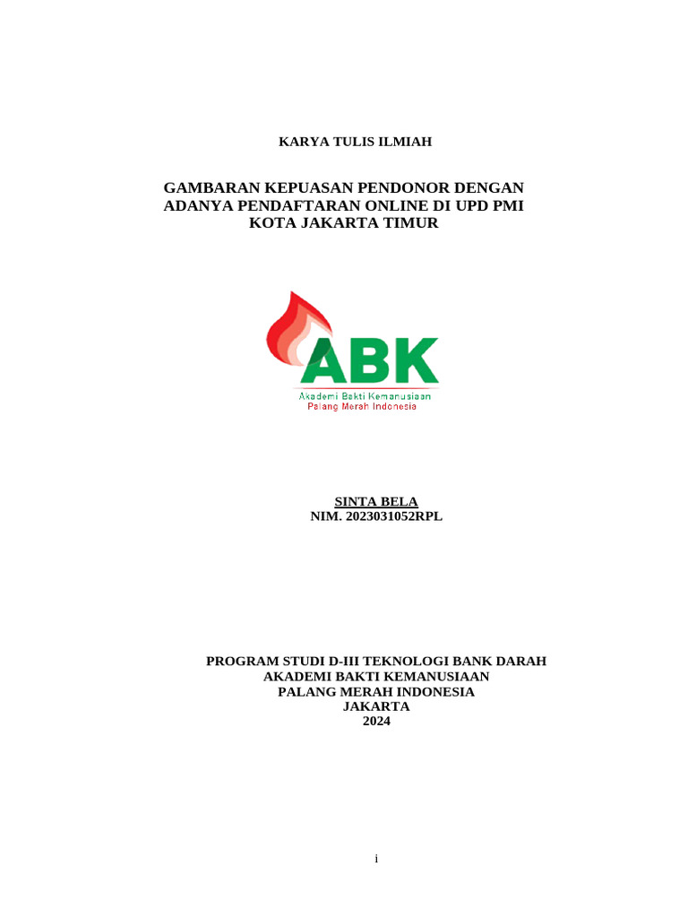 Revisi Naskah Kti Lengkap Sinta Bela RPL - 1 | PDF