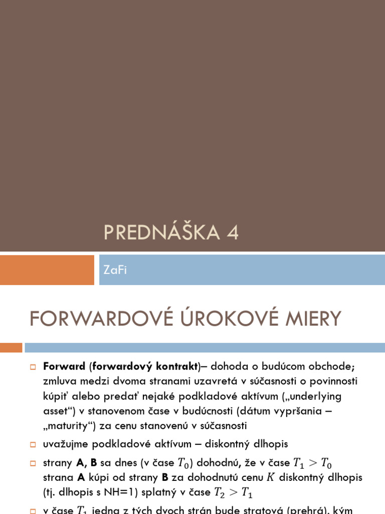 Prednaska 4 | PDF