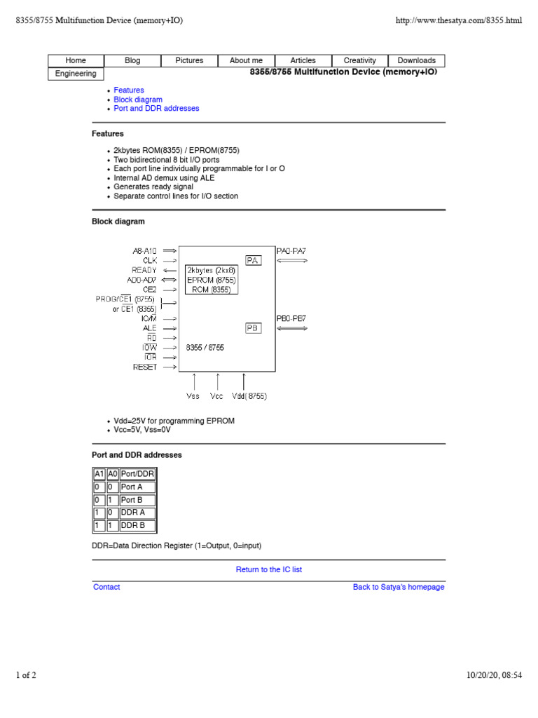 8355 Rom | PDF