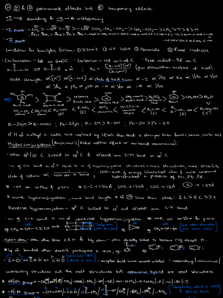 Goc Short Notes | PDF | Molecules | Chemical Substances