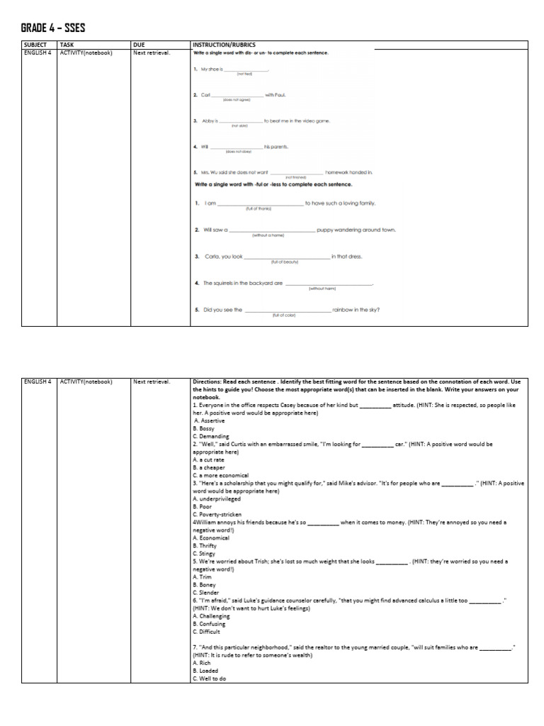 GRADE-4-week-56 | PDF