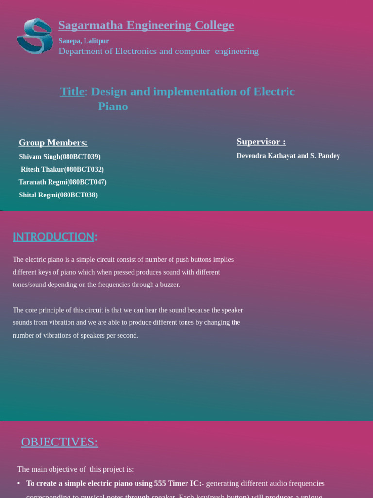 Project Presentation Final | PDF | Electrical Network | Capacitor