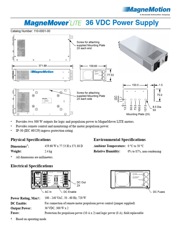Mmi-Td004 - 36 VDC Power Supply | PDF | Computing | Computer Engineering