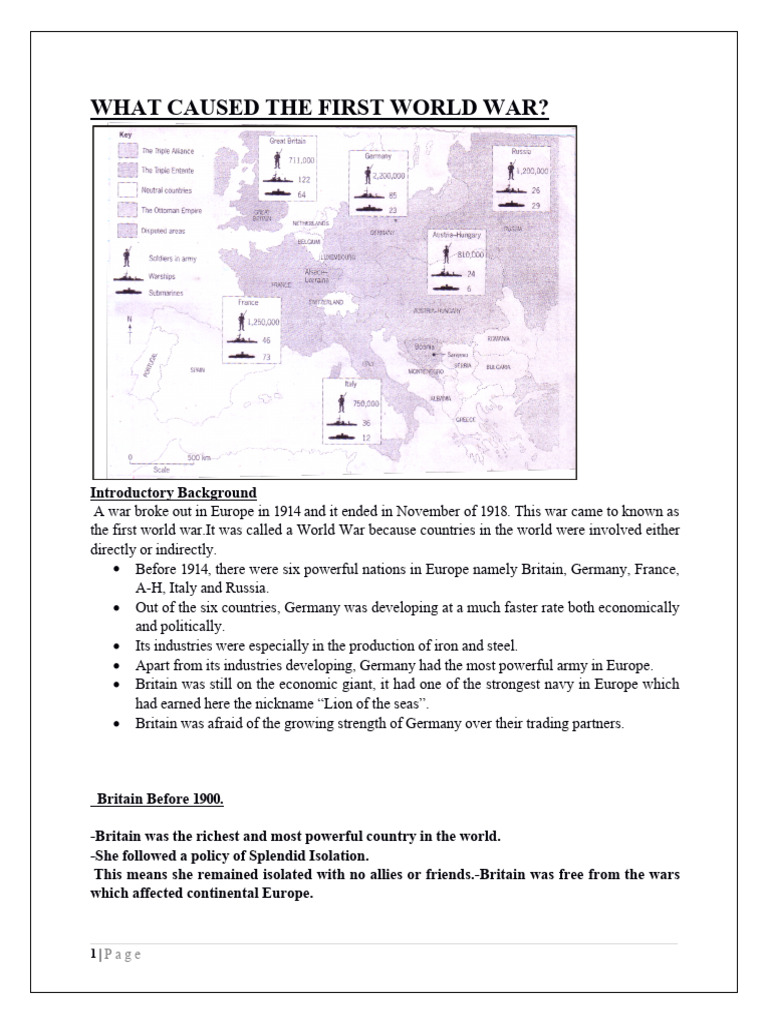 0470 History Notes 2 (1) | PDF | World War I Reparations | Weimar Republic