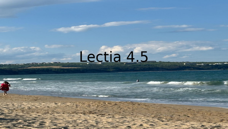 Lectia 4.5 | PDF