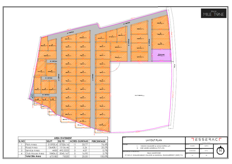 Siddu Reddy- 15 Acres- Layout Plan- R23 | PDF