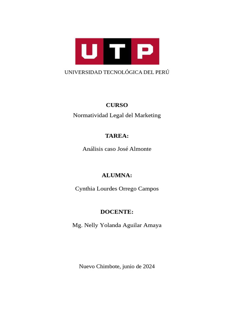 Ta3 Caso Jose Almonte | PDF | Privacidad | Justicia