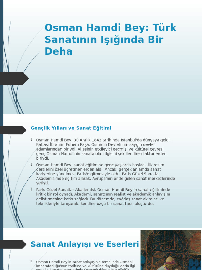 Osman Hamdi Bey | PDF