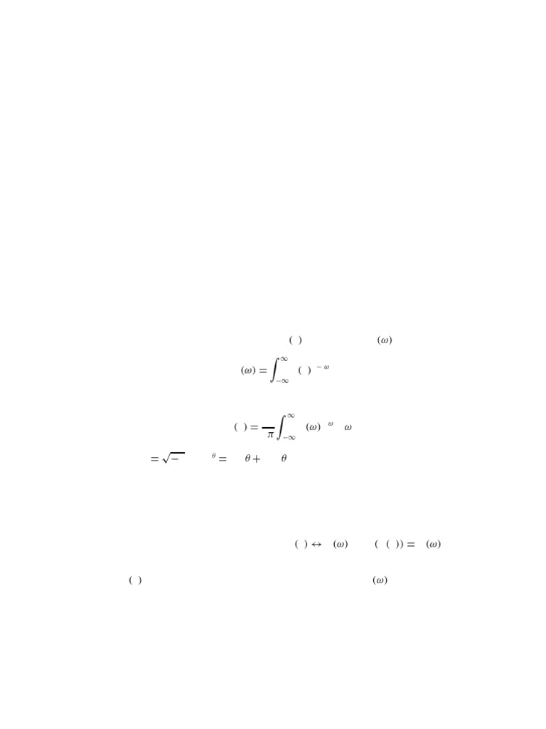 Fourier Transforms and FFT Explained | PDF | Discrete Fourier Transform ...