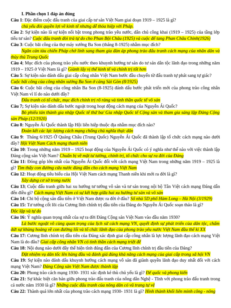 đc lịch sử hk1 | PDF