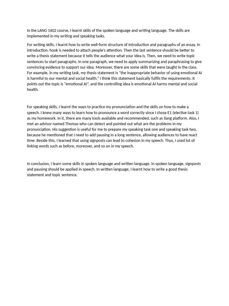 Reflective Task | PDF