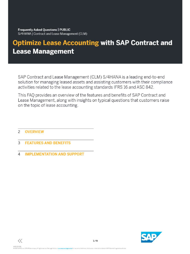 Optimaze Lease Contract | PDF
