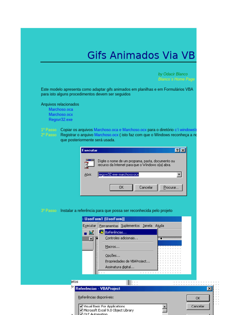 Gif Animado em VBA | PDF
