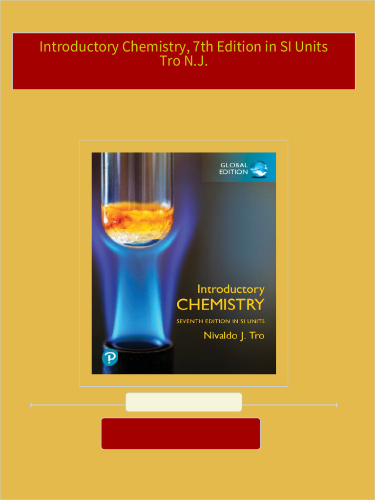 Introductory Chemistry, 7th Edition in SI Units Tro N.J | PDF ...