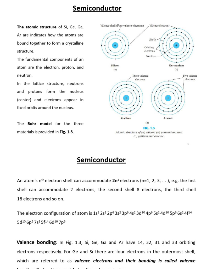 Semi Conductor | PDF | P–N Junction | Semiconductors