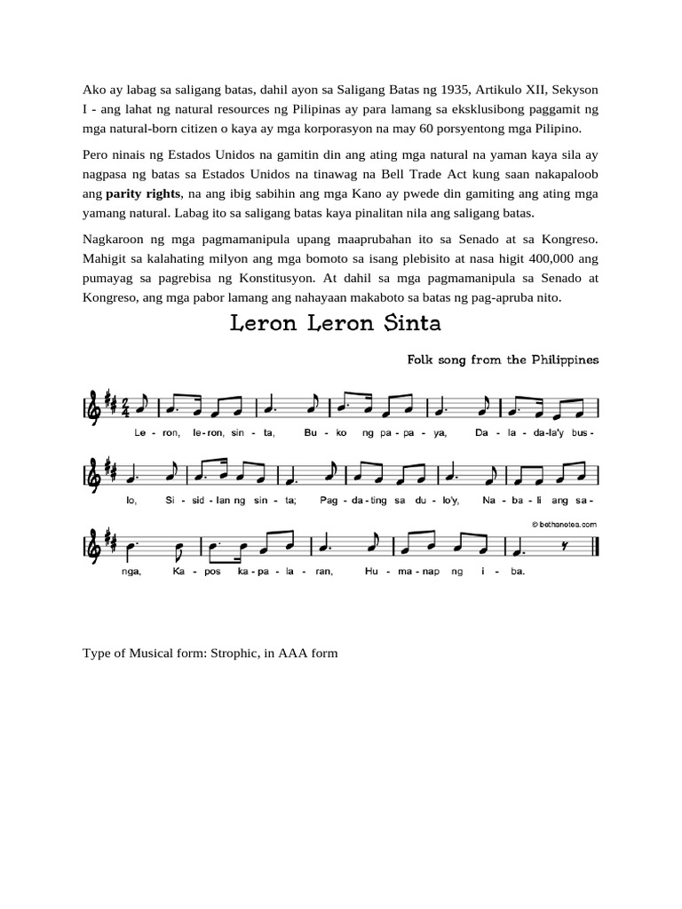 Ako Ay Labag Sa Saligang Batas | PDF