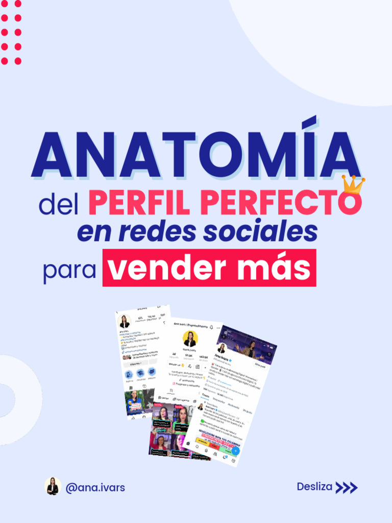 Anatom A Del Perfil Perfecto en RRSS para Vender M S 1679750471 | PDF ...