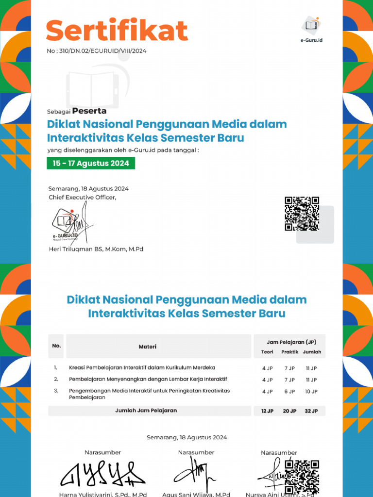 Muhammad Nuh, S. PD - SD - Diklat Nasional 32JP - Penggunaan Media ...